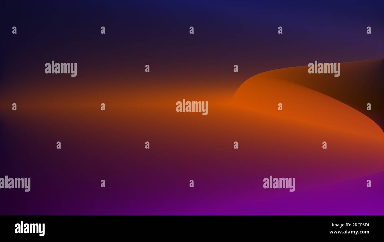 Twilight and sunset mountain over the sea abstract gradient background ...