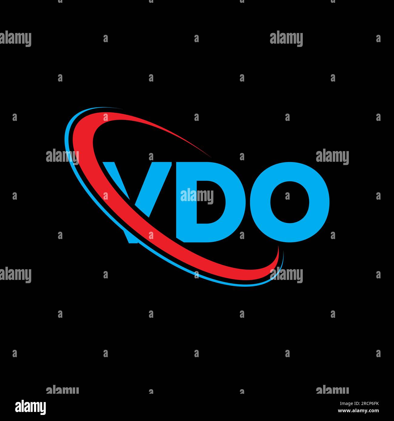 VDO logo. VDO letter. VDO letter logo design. Initials VDO logo linked ...