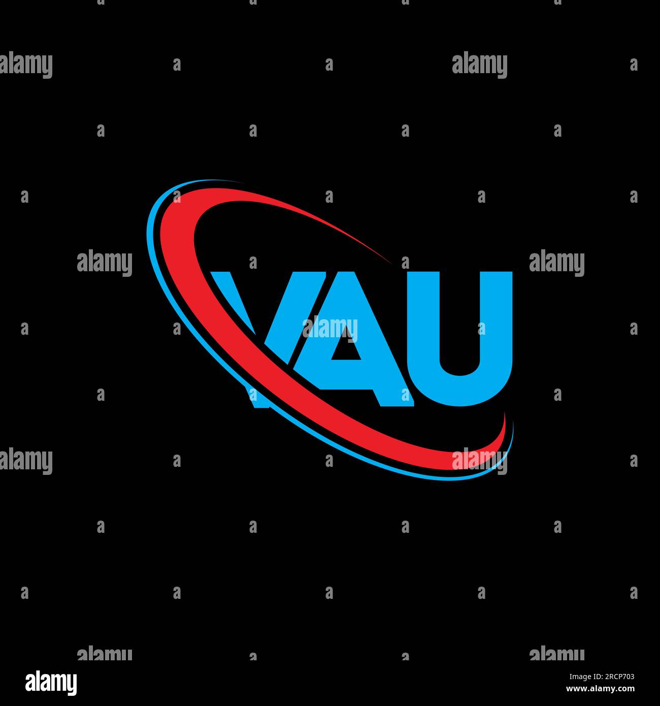 VAU logo. VAU letter. VAU letter logo design. Initials VAU logo linked ...