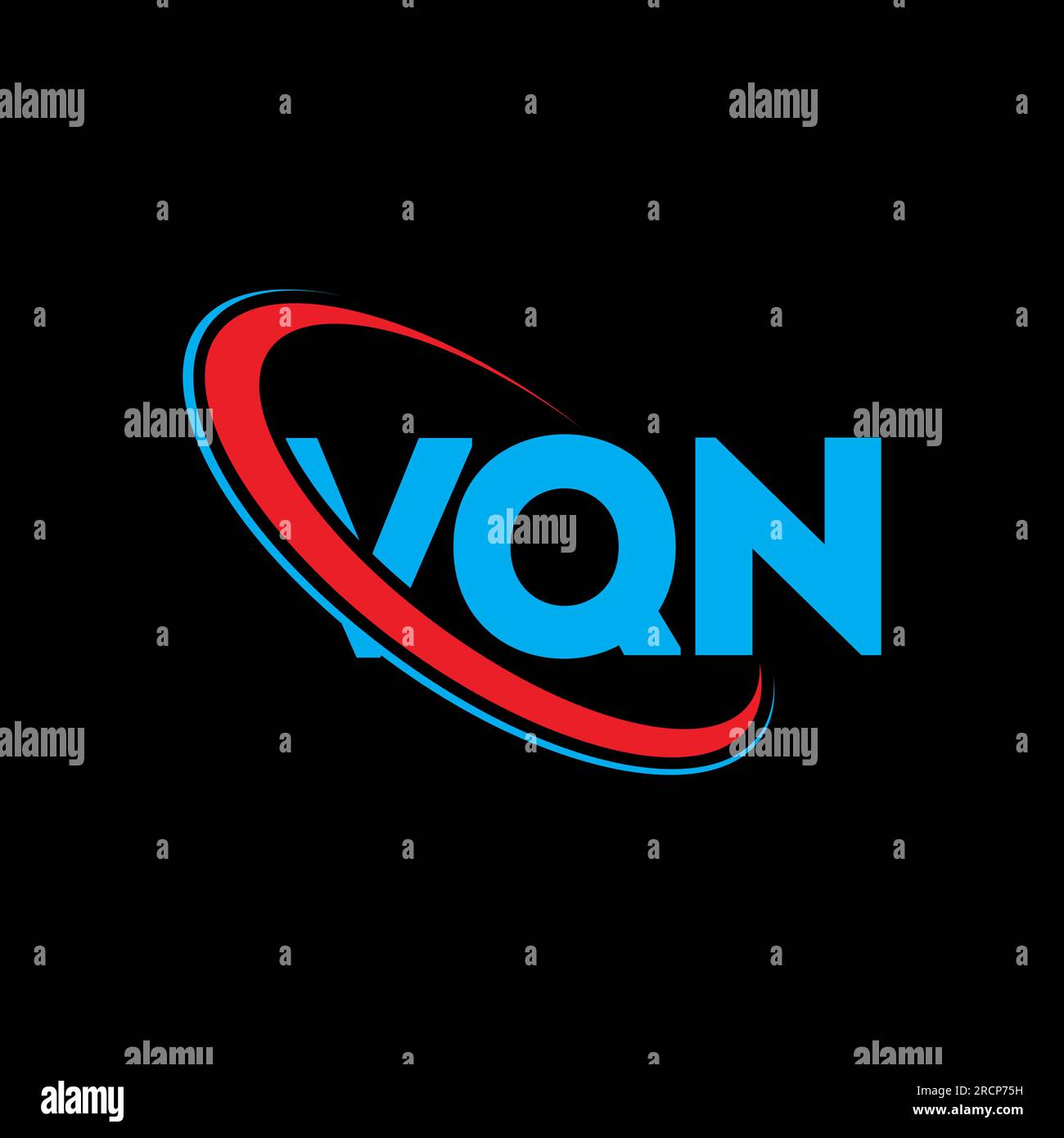 VQN logo. VQN letter. VQN letter logo design. Initials VQN logo linked ...