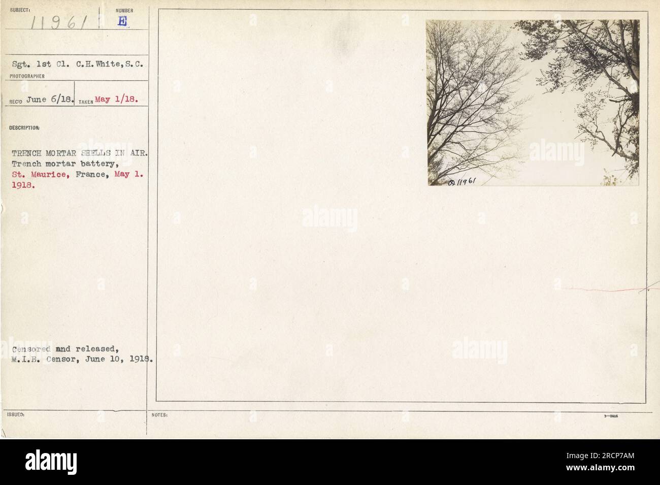 Soldier Sgt. 1st Class C.H. White of the Signal Corps photographed ...