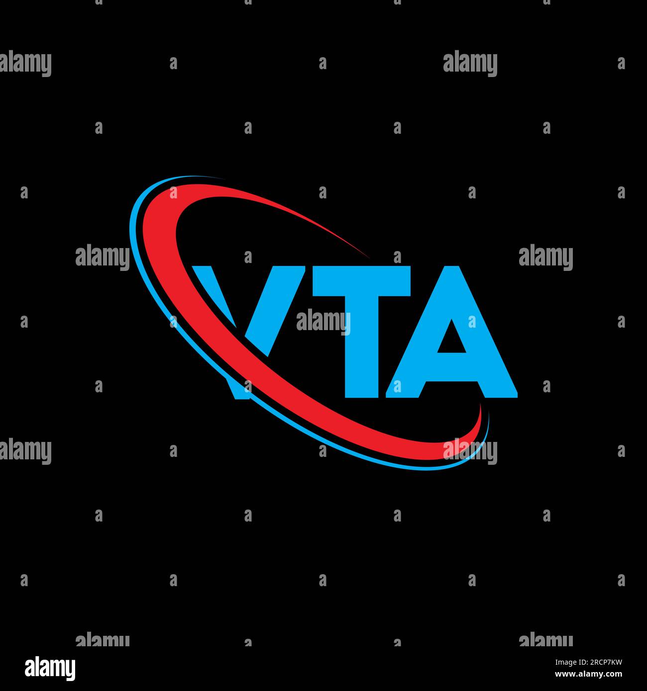 VTA logo. VTA letter. VTA letter logo design. Initials VTA logo linked ...