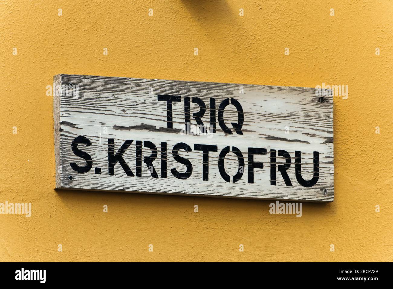 Maltese road signs hi-res stock photography and images - Alamy