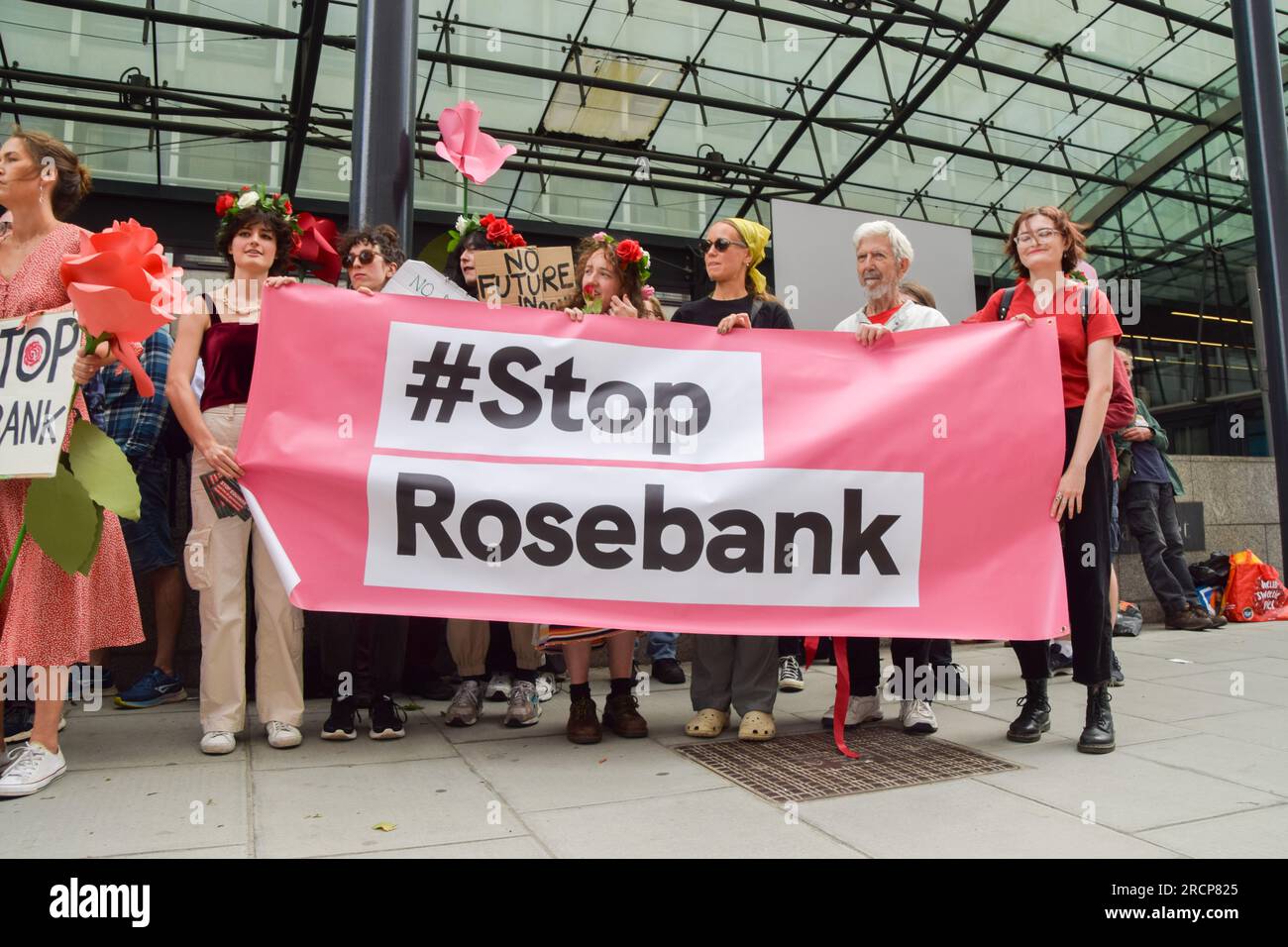 Rosebank demonstration hi-res stock photography and images - Alamy