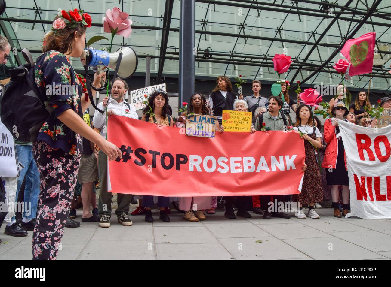 Rosebank demonstration hi-res stock photography and images - Alamy