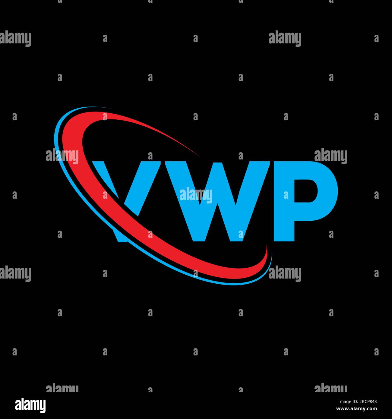 VWP logo. VWP letter. VWP letter logo design. Initials VWP logo linked ...