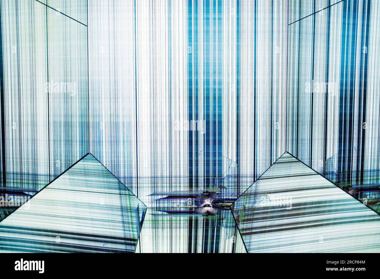 Black cracked screen tv hi-res stock photography and images - Alamy