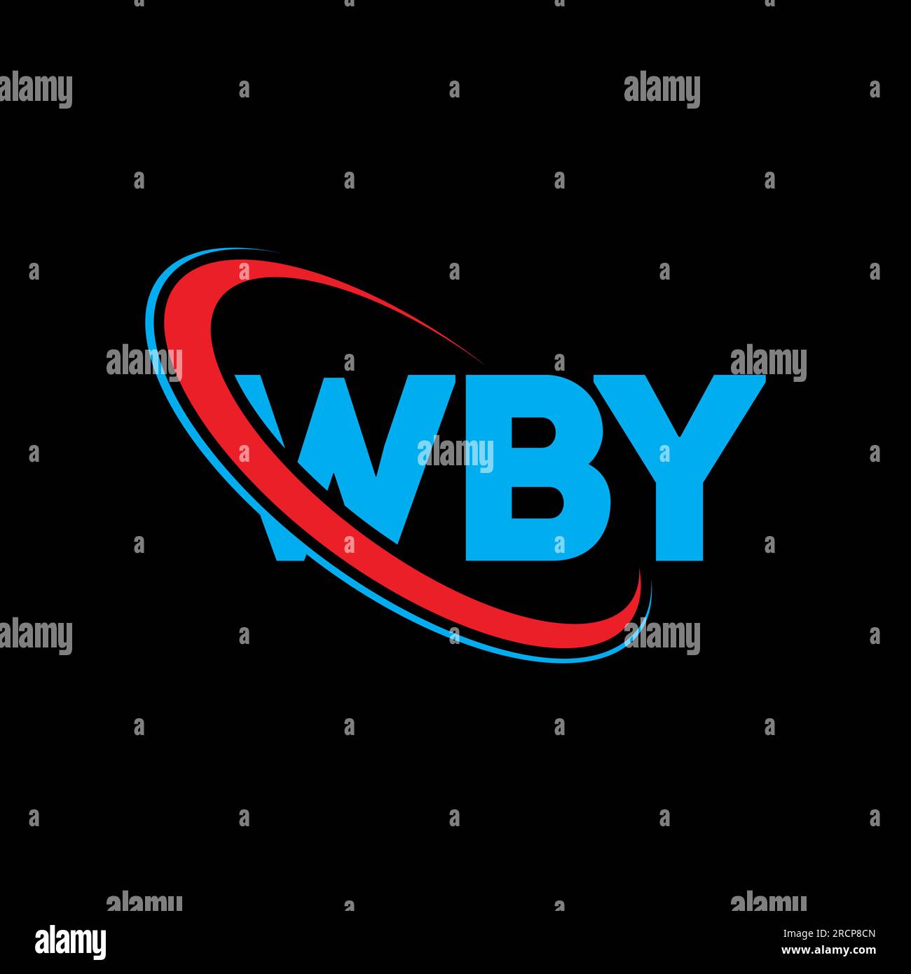 WBY logo. WBY letter. WBY letter logo design. Initials WBY logo linked ...