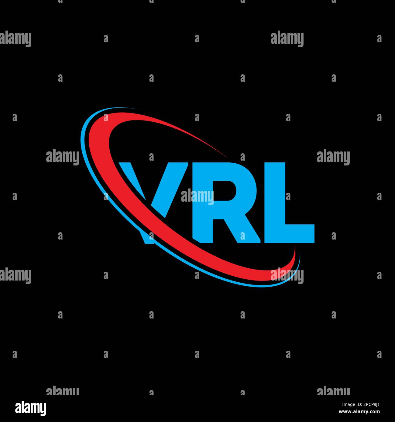 VRL logo. VRL letter. VRL letter logo design. Initials VRL logo linked ...