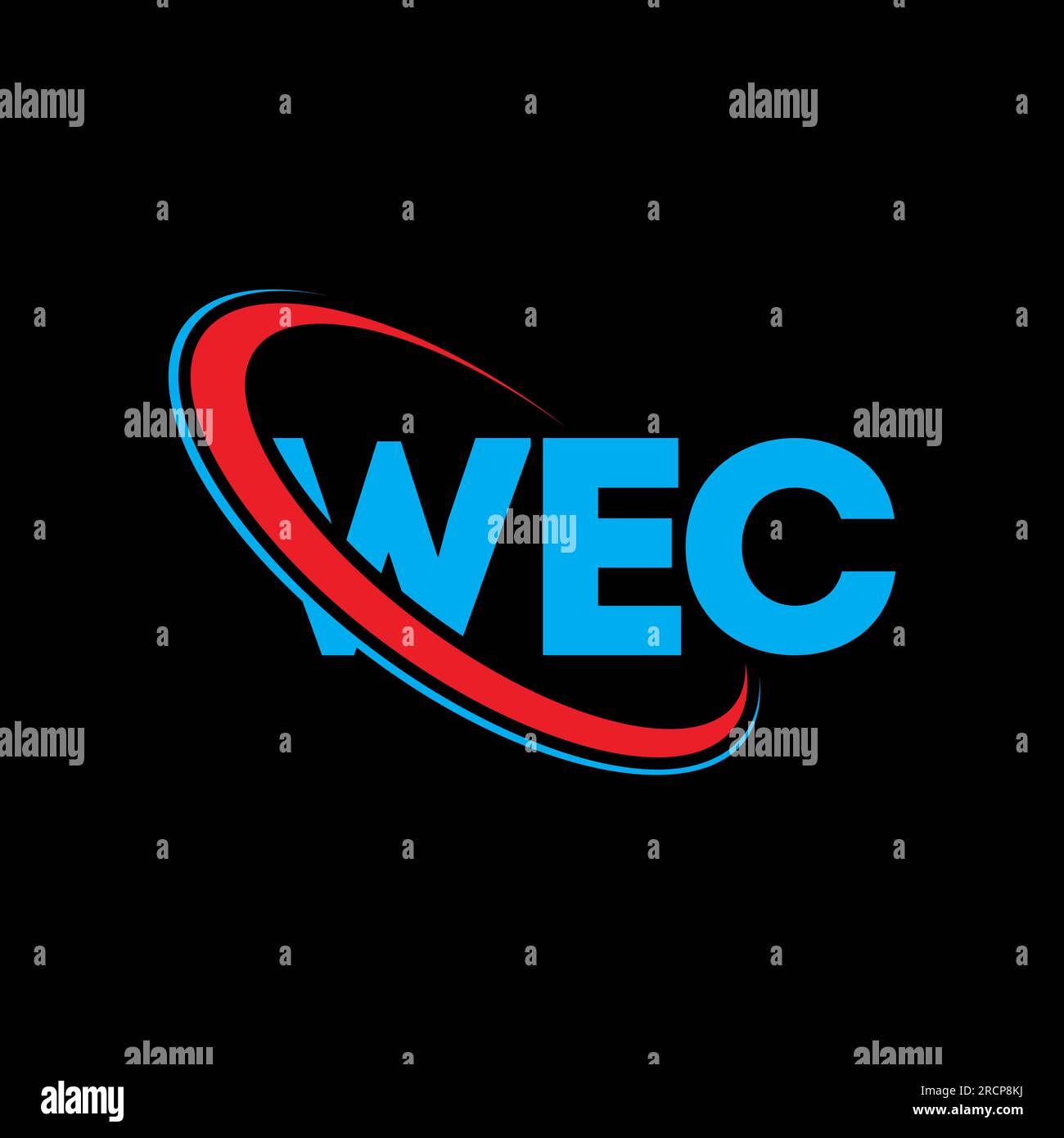 WEC logo. WEC letter. WEC letter logo design. Initials WEC logo linked ...