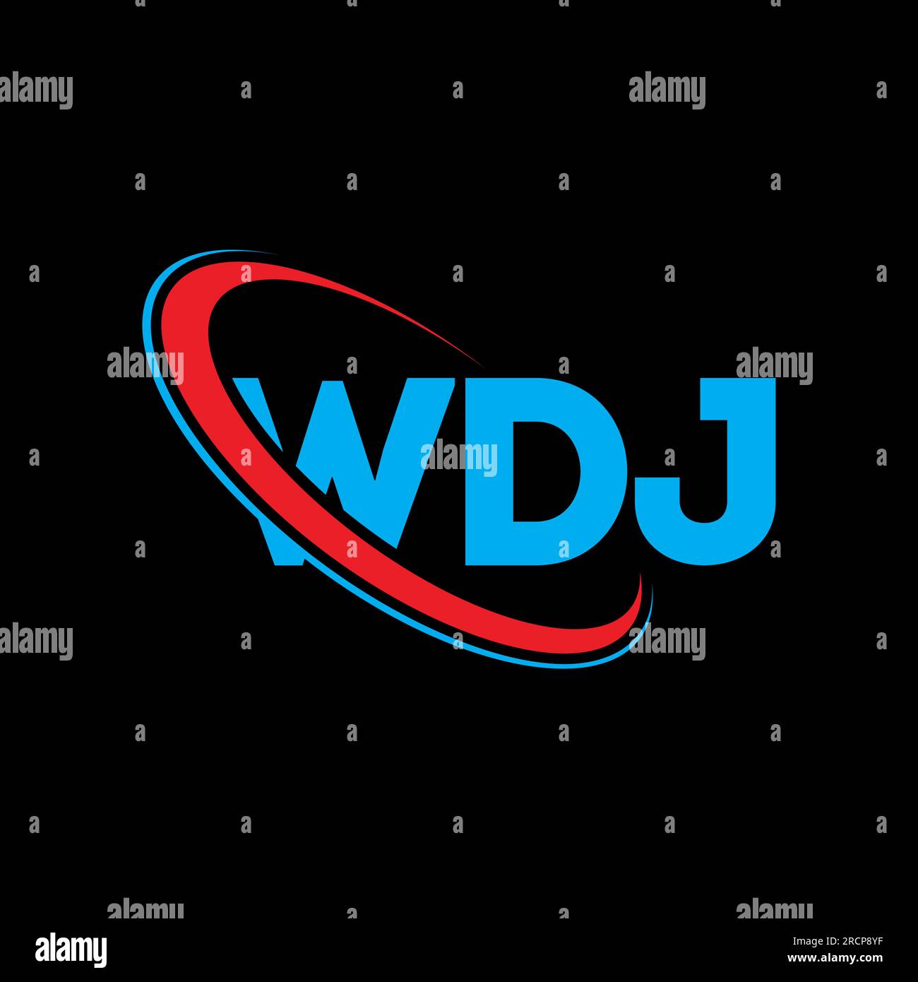 Wdj logo design hi-res stock photography and images - Alamy