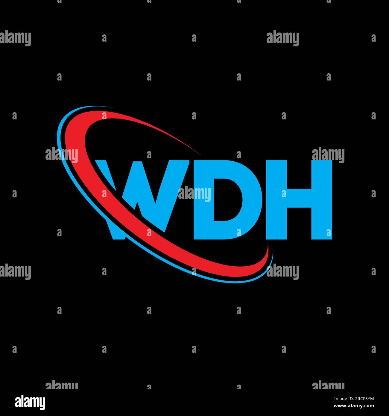 Wdh logo design hi-res stock photography and images - Alamy