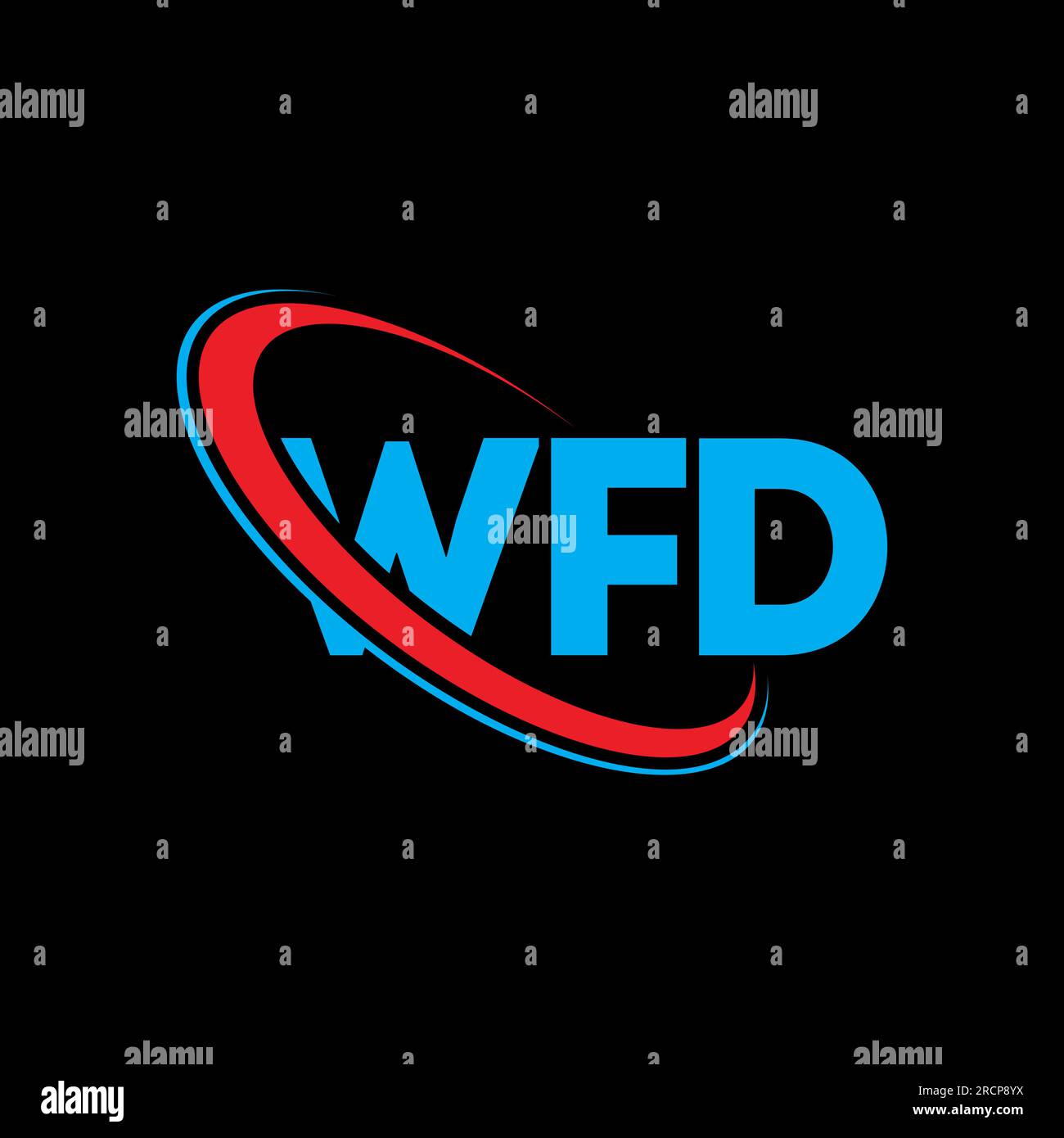 Wfd logo design hi-res stock photography and images - Alamy