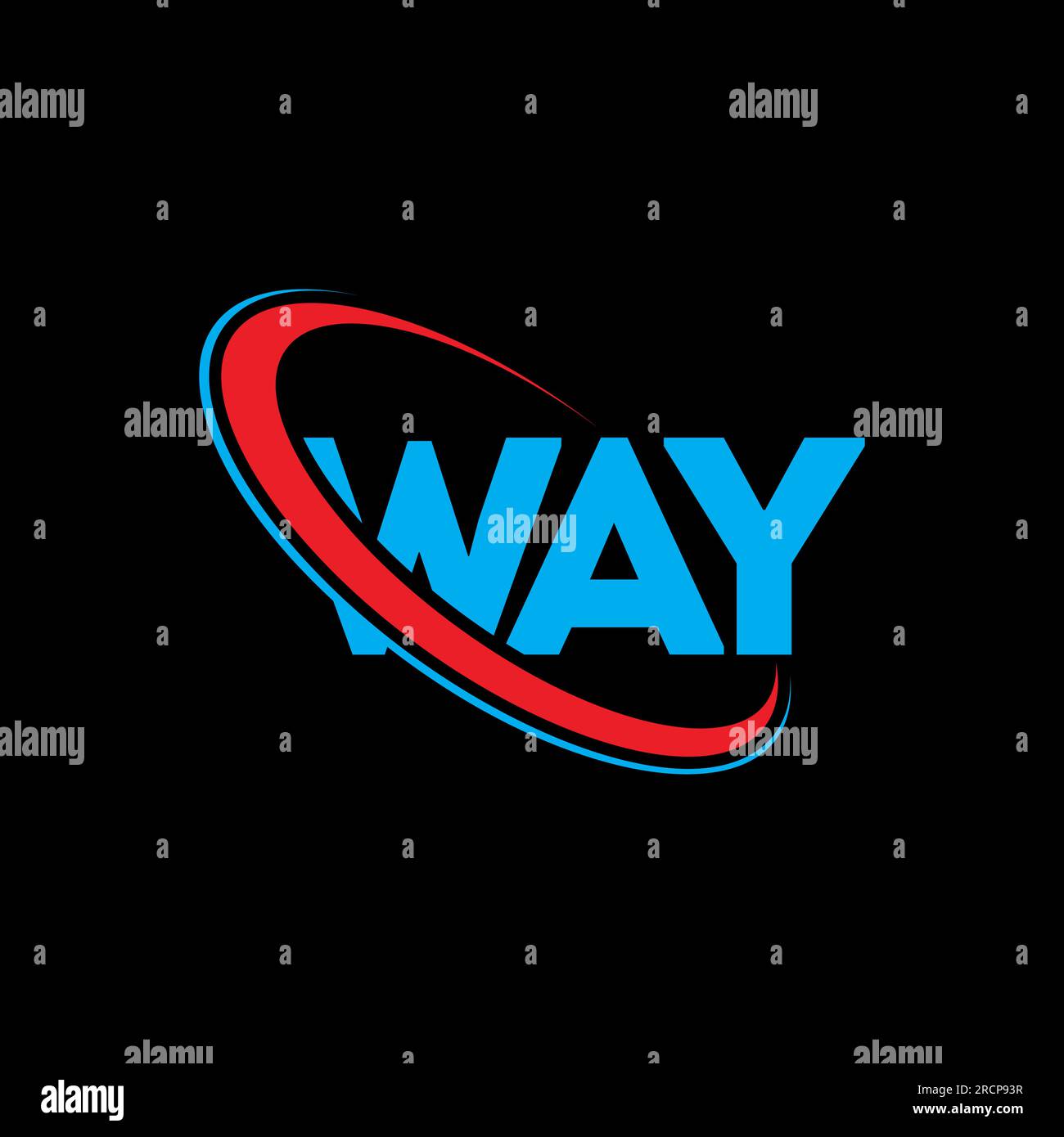 WAY logo. WAY letter. WAY letter logo design. Initials WAY logo linked ...