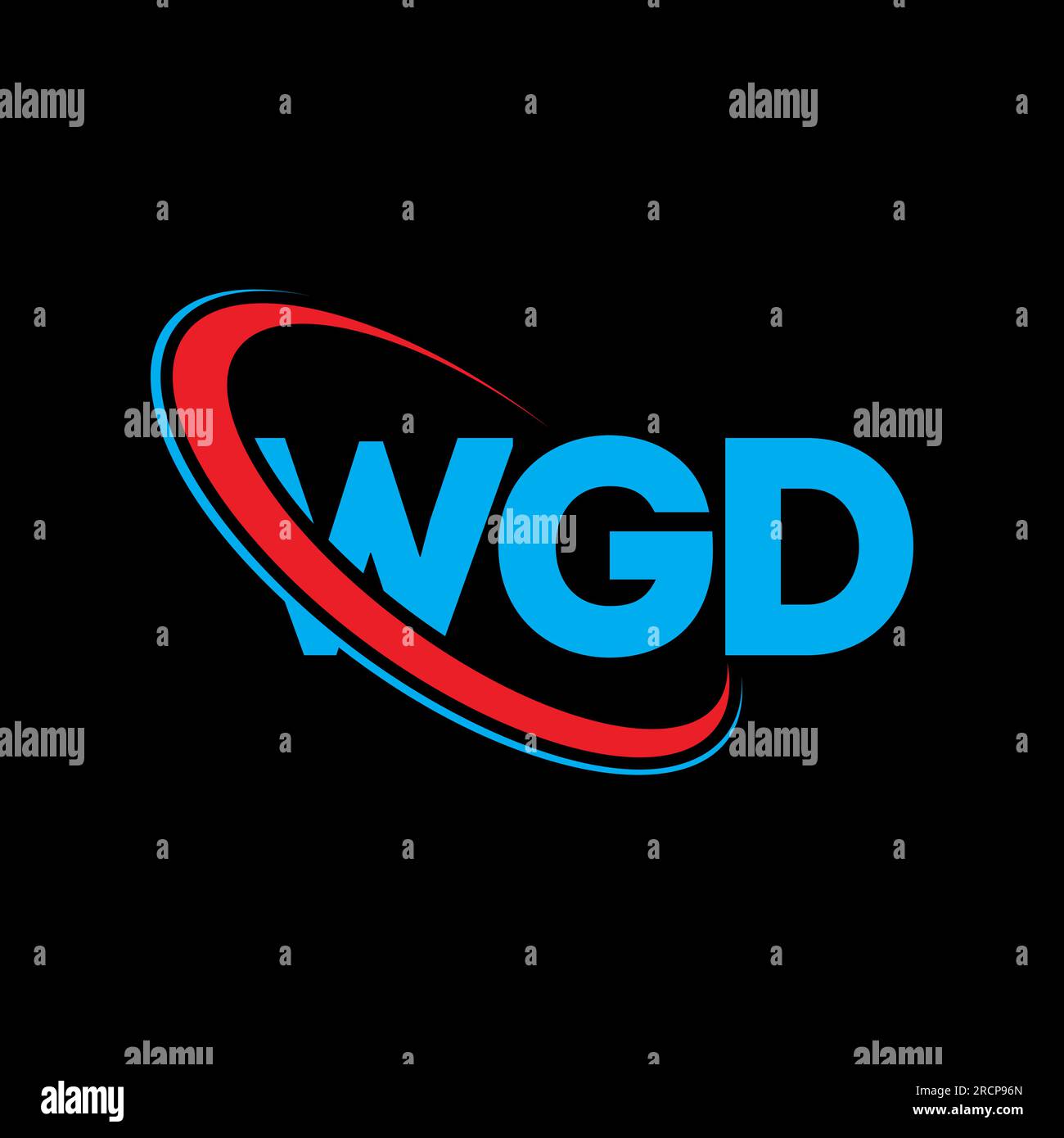 WGD logo. WGD letter. WGD letter logo design. Initials WGD logo linked ...