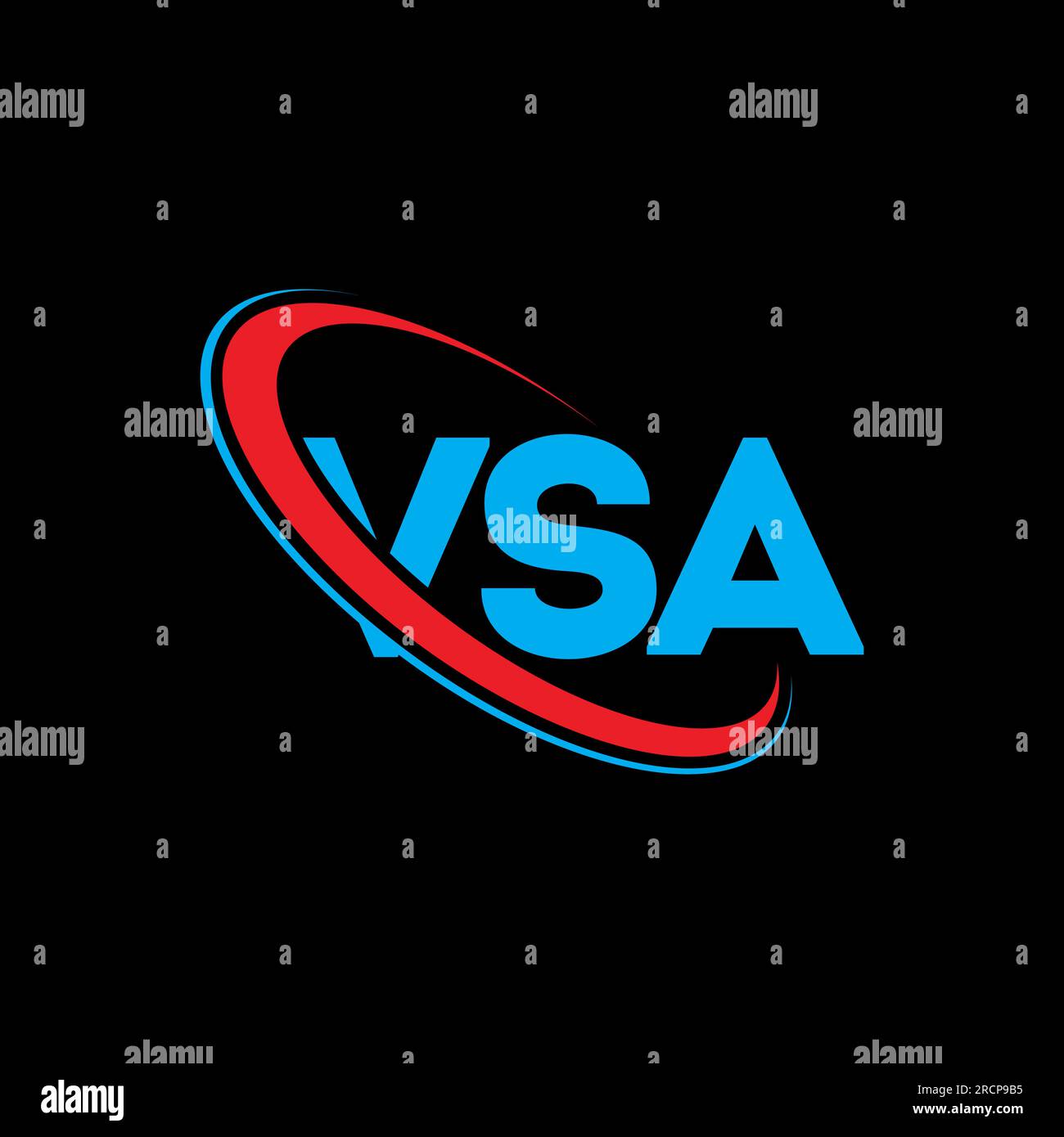 VSA logo. VSA letter. VSA letter logo design. Initials VSA logo linked ...