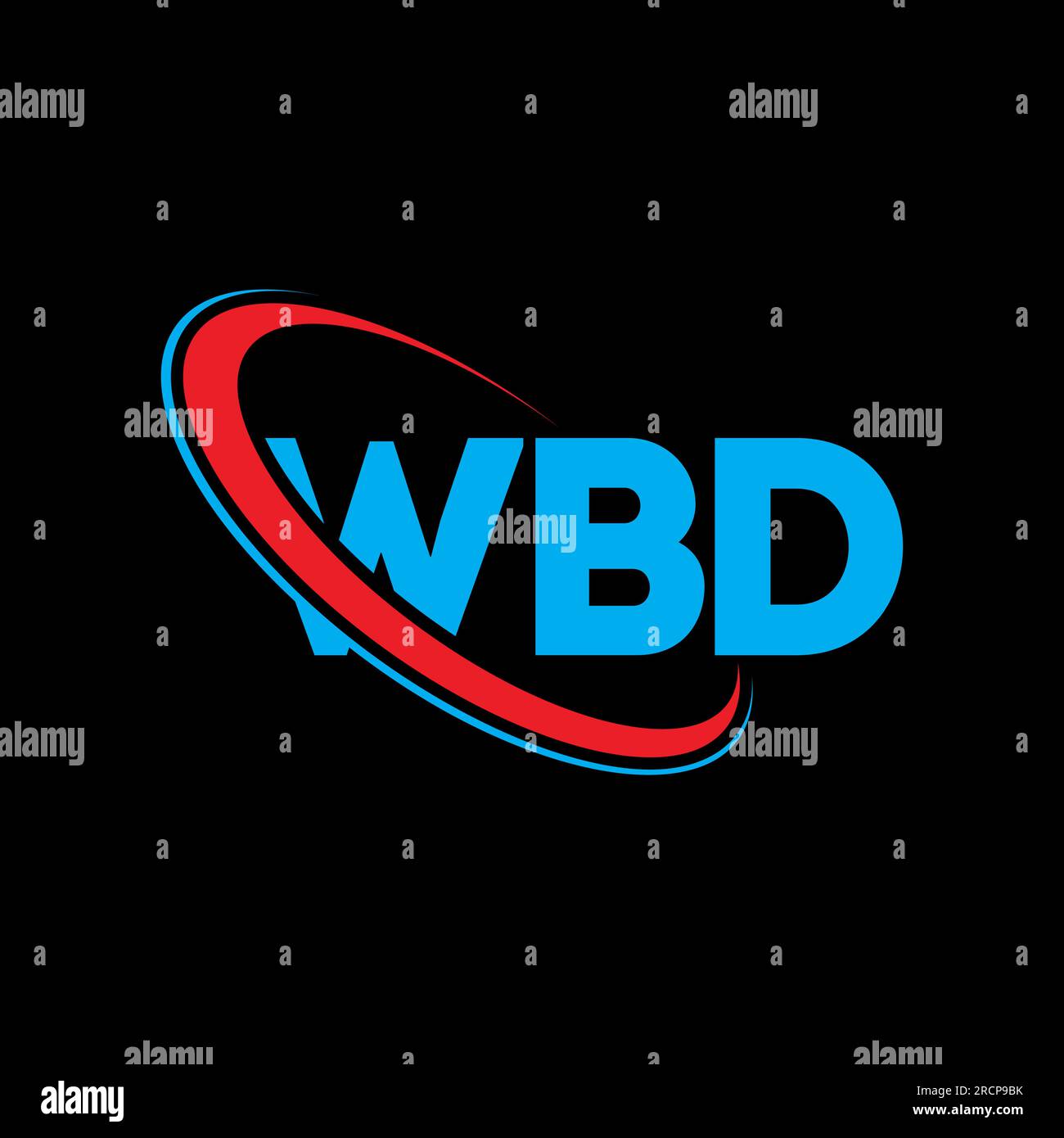 WBD logo. WBD letter. WBD letter logo design. Initials WBD logo linked ...