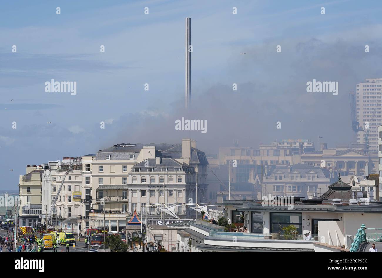 Royal albion hotel fire brighton hi-res stock photography and images ...