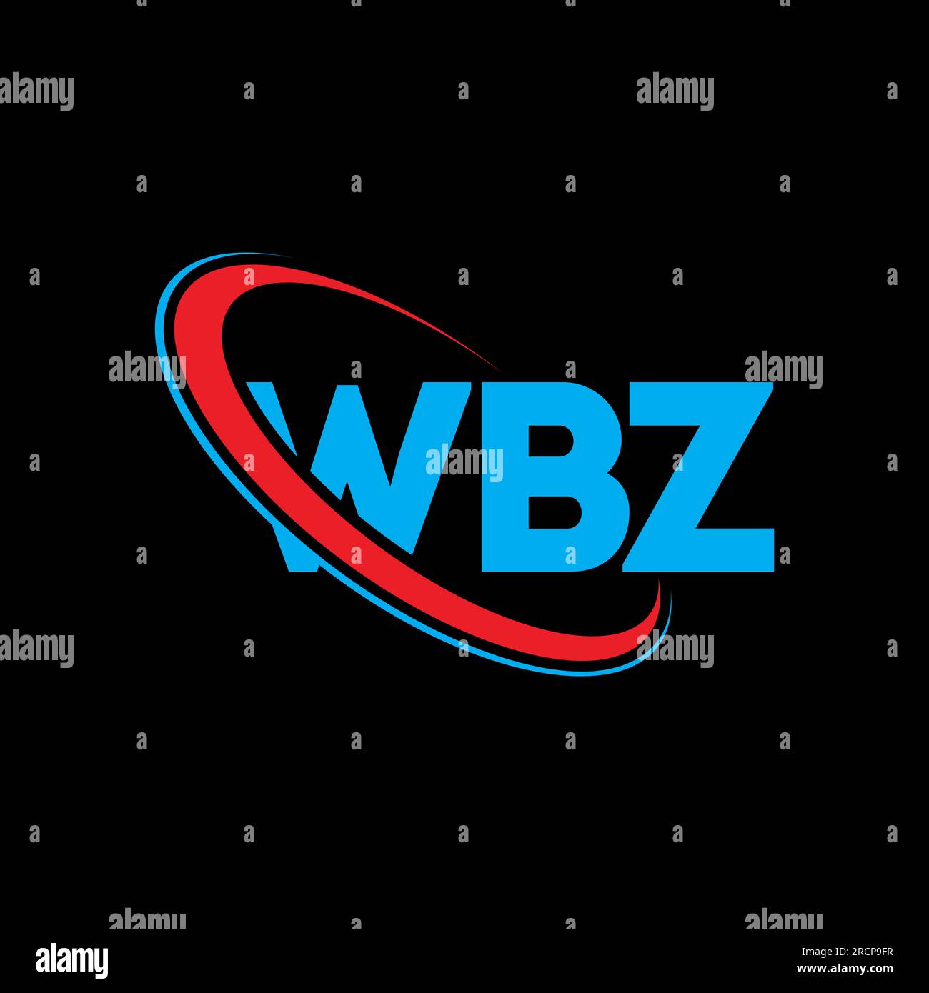 WBZ logo. WBZ letter. WBZ letter logo design. Initials WBZ logo linked ...