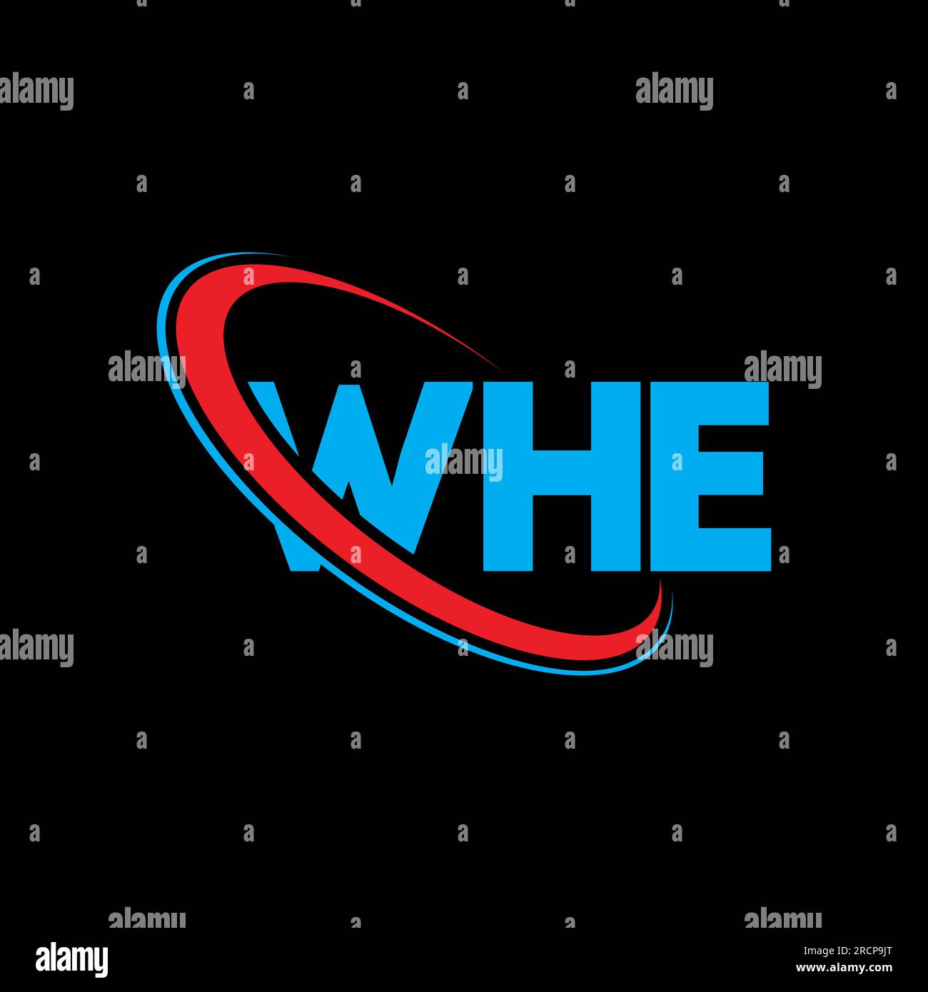 Whe technology logo Stock Vector Images - Alamy