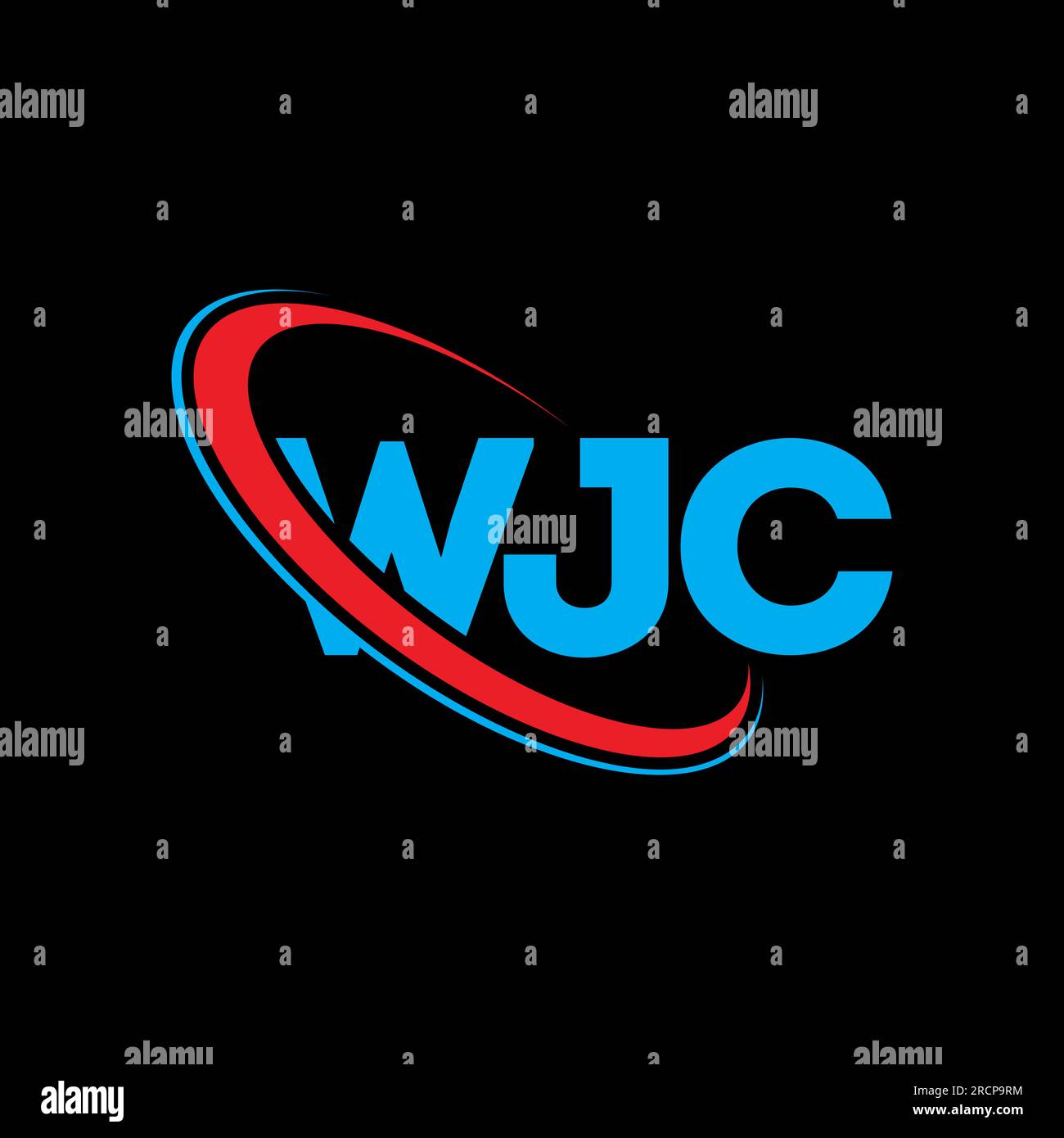 WJC logo. WJC letter. WJC letter logo design. Initials WJC logo linked ...