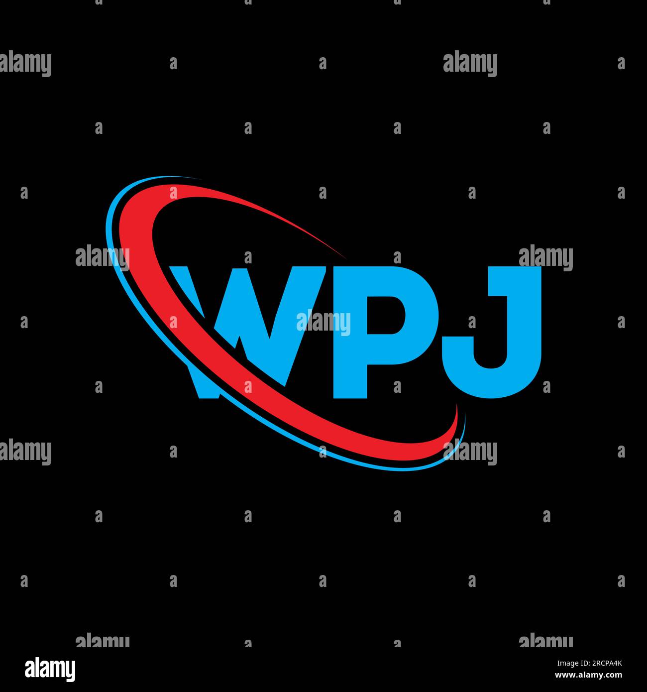 Wpj logo design hi-res stock photography and images - Alamy