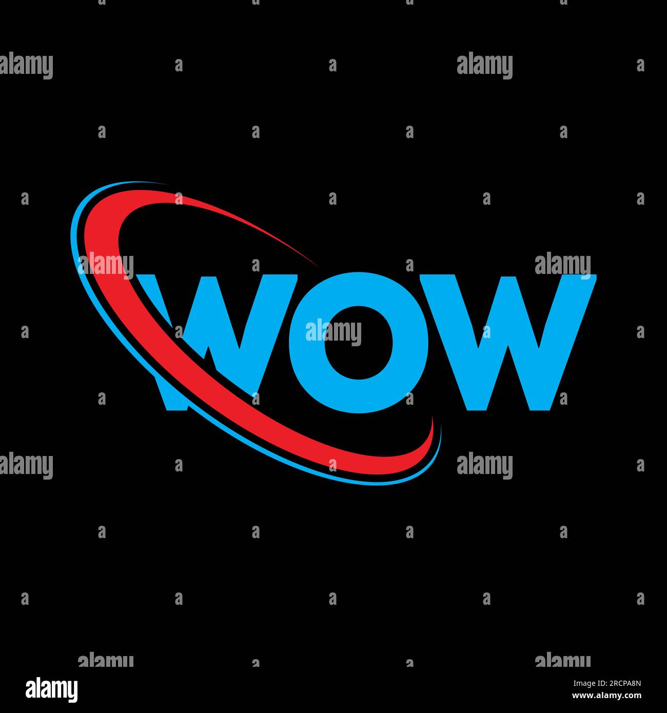 Wow logo vector vectors hi-res stock photography and images - Alamy