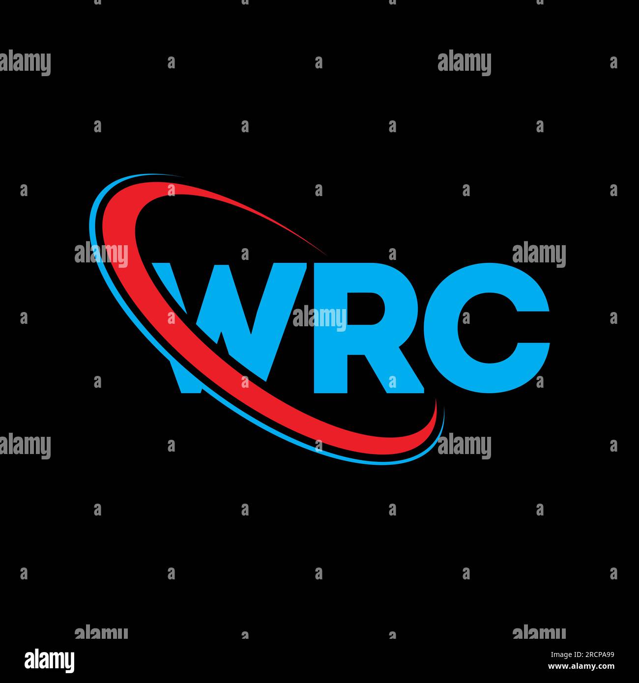 WRC logo. WRC letter. WRC letter logo design. Initials WRC logo linked ...
