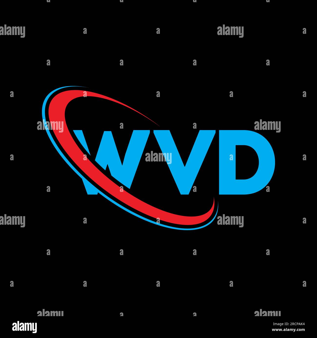 WVD logo. WVD letter. WVD letter logo design. Initials WVD logo linked ...