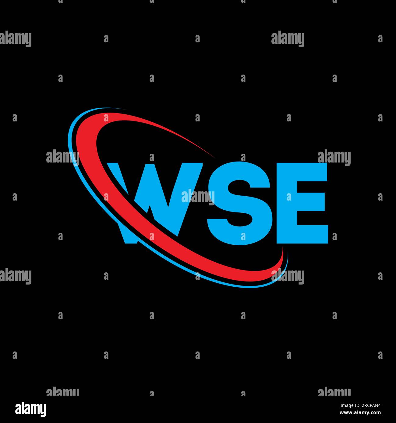 WSE logo. WSE letter. WSE letter logo design. Initials WSE logo linked ...