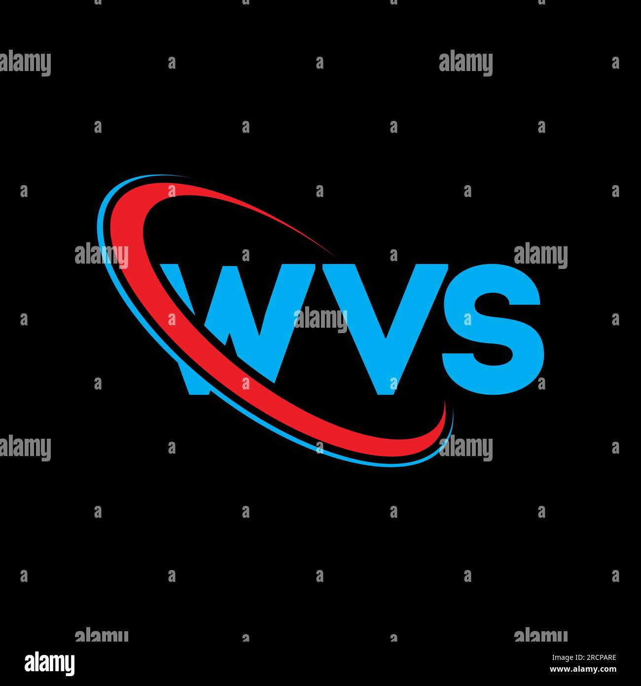 WVS logo. WVS letter. WVS letter logo design. Initials WVS logo linked ...