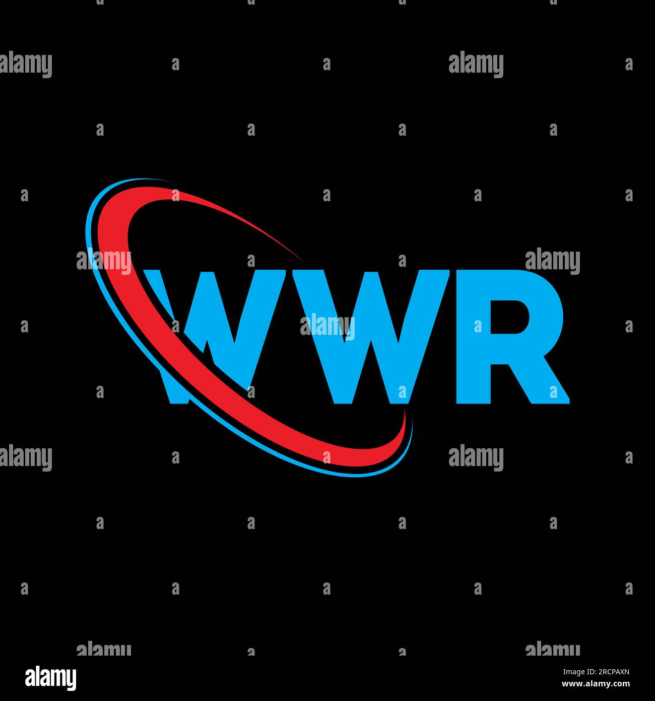 WWR logo. WWR letter. WWR letter logo design. Initials WWR logo linked ...
