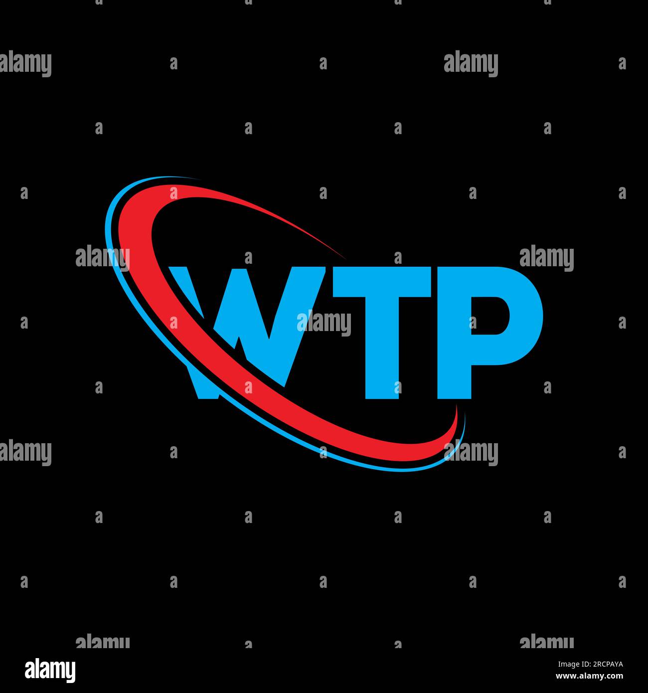 WTP logo. WTP letter. WTP letter logo design. Initials WTP logo linked ...