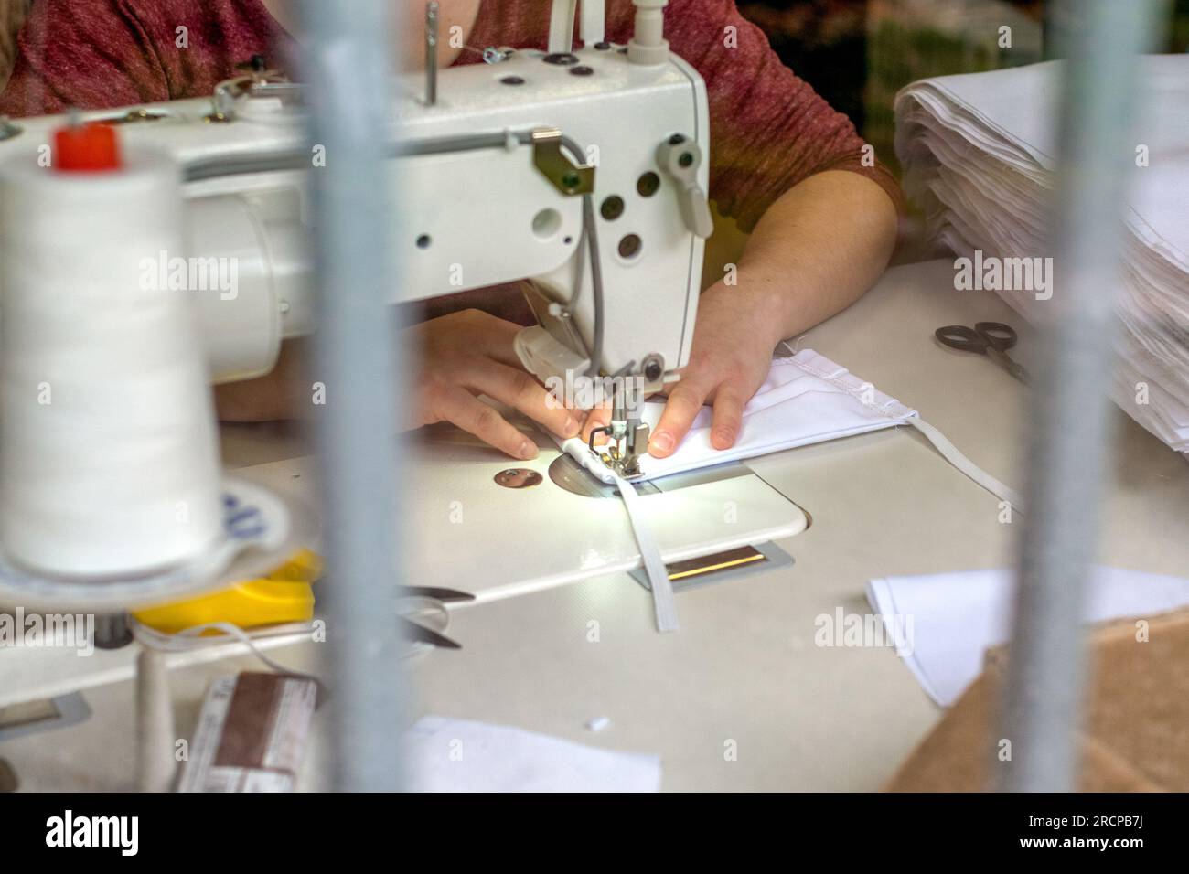 Individual sewing hi-res stock photography and images - Alamy