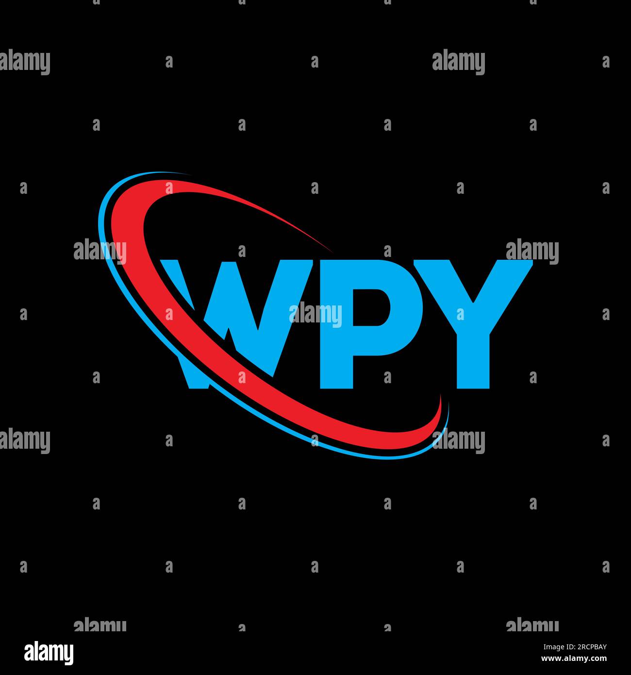 WPY logo. WPY letter. WPY letter logo design. Initials WPY logo linked ...
