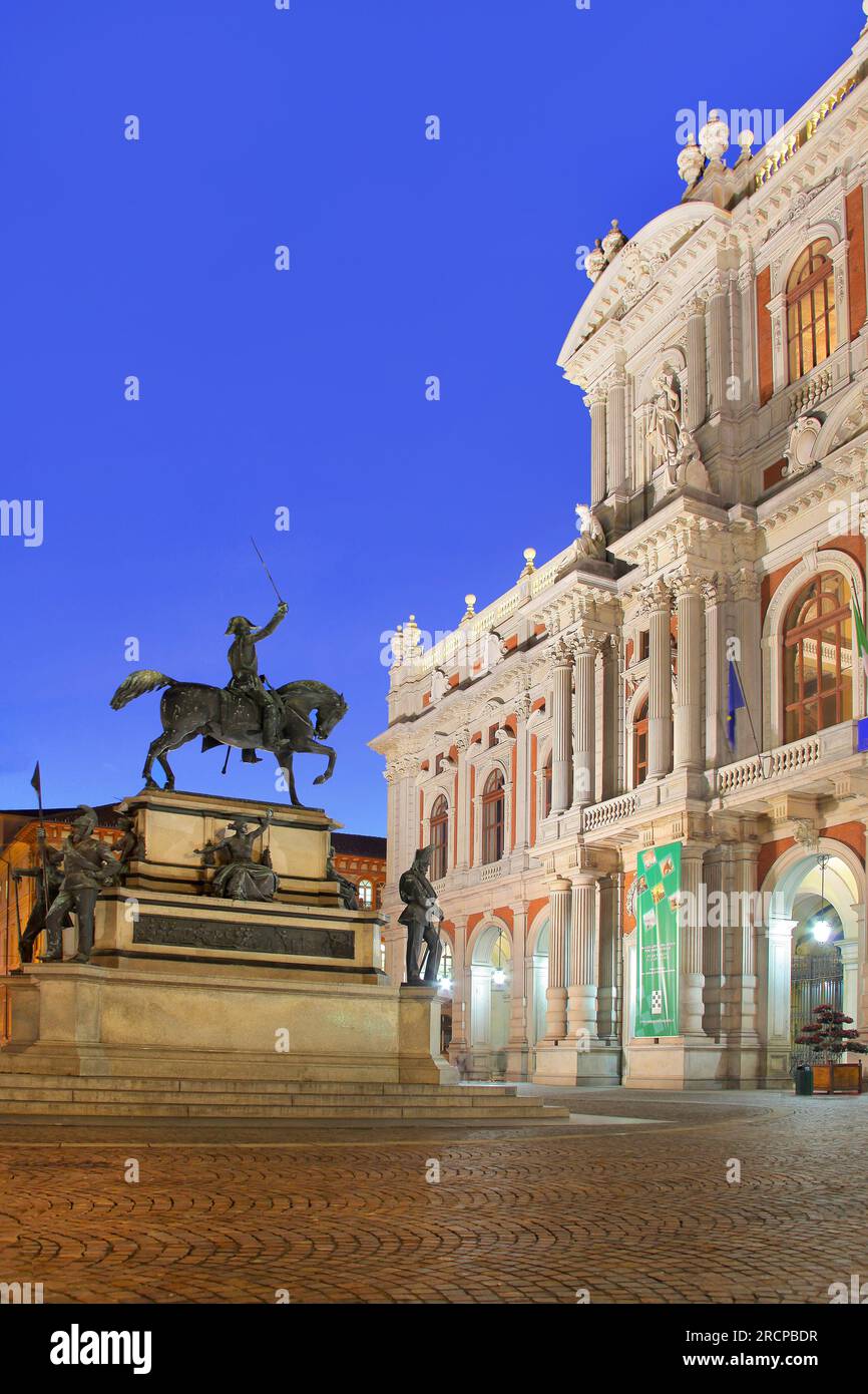 Museo Nazionale del Risorgimento, Turin, Piedmont, Italy Stock Photo ...