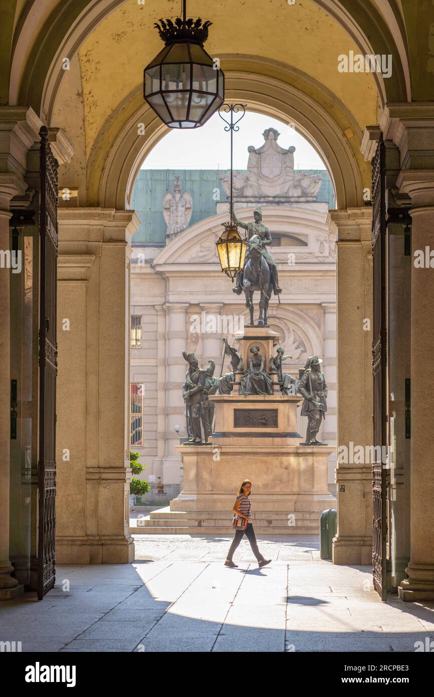 Museo Nazionale del Risorgimento, Turin, Piedmont, Italy Stock Photo ...