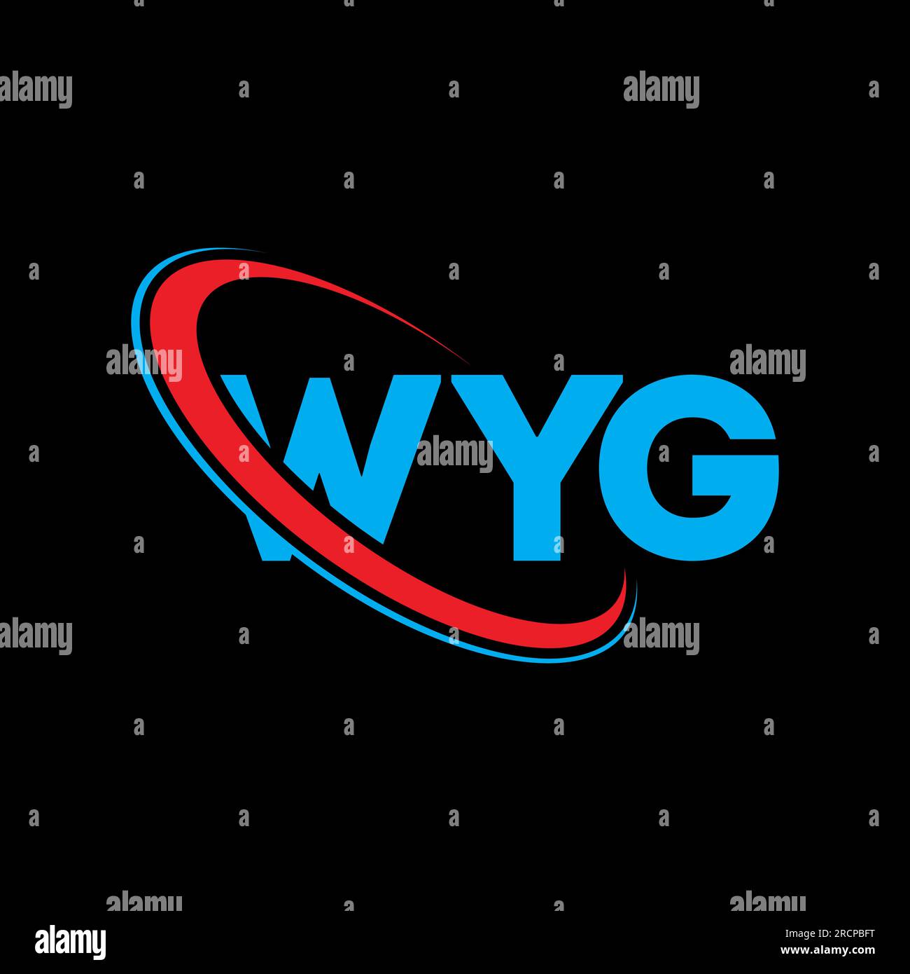 WYG logo. WYG letter. WYG letter logo design. Initials WYG logo linked ...