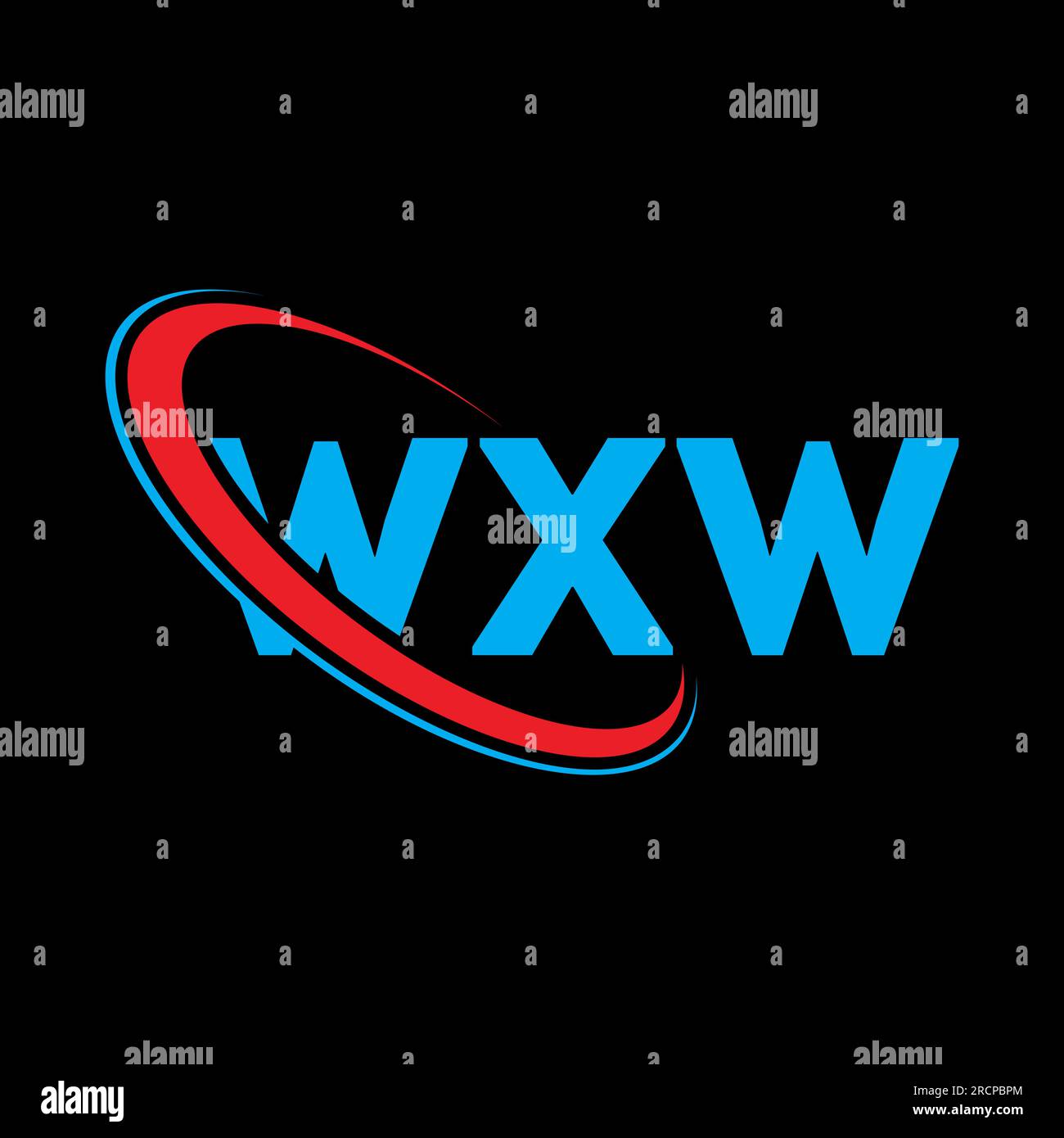 Wxw logo design hi-res stock photography and images - Alamy