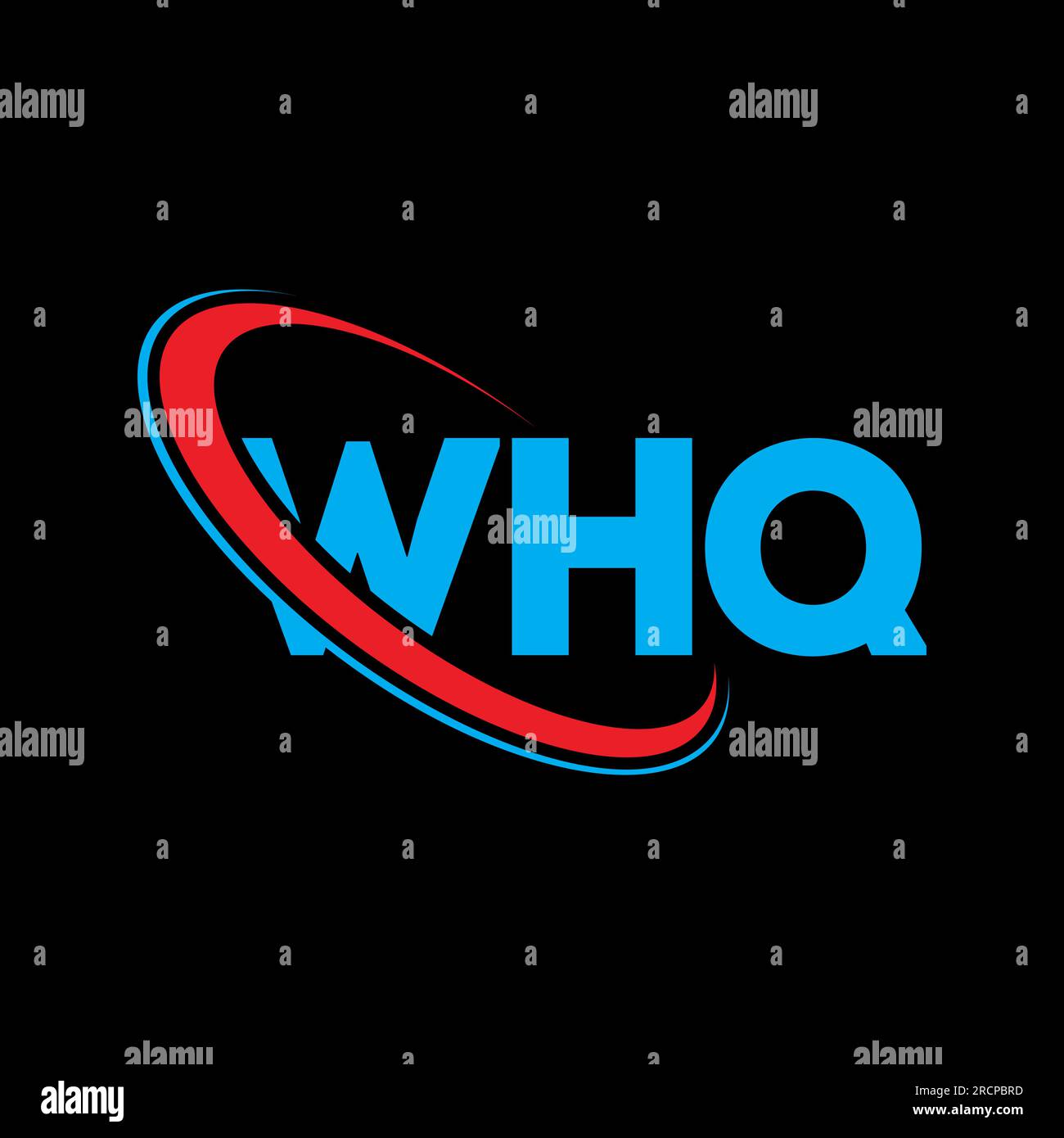 WHQ logo. WHQ letter. WHQ letter logo design. Initials WHQ logo linked ...
