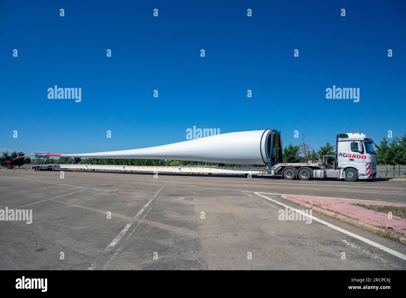 Europe, Spain, Castile and León, Abia de las Torres Motorway Services ...