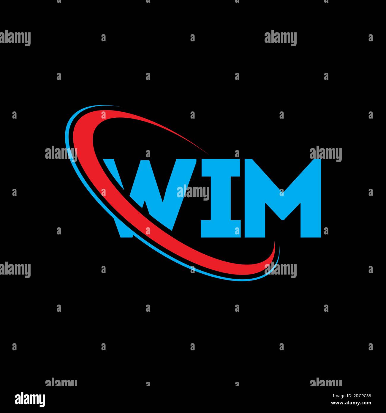 WIM logo. WIM letter. WIM letter logo design. Initials WIM logo linked ...