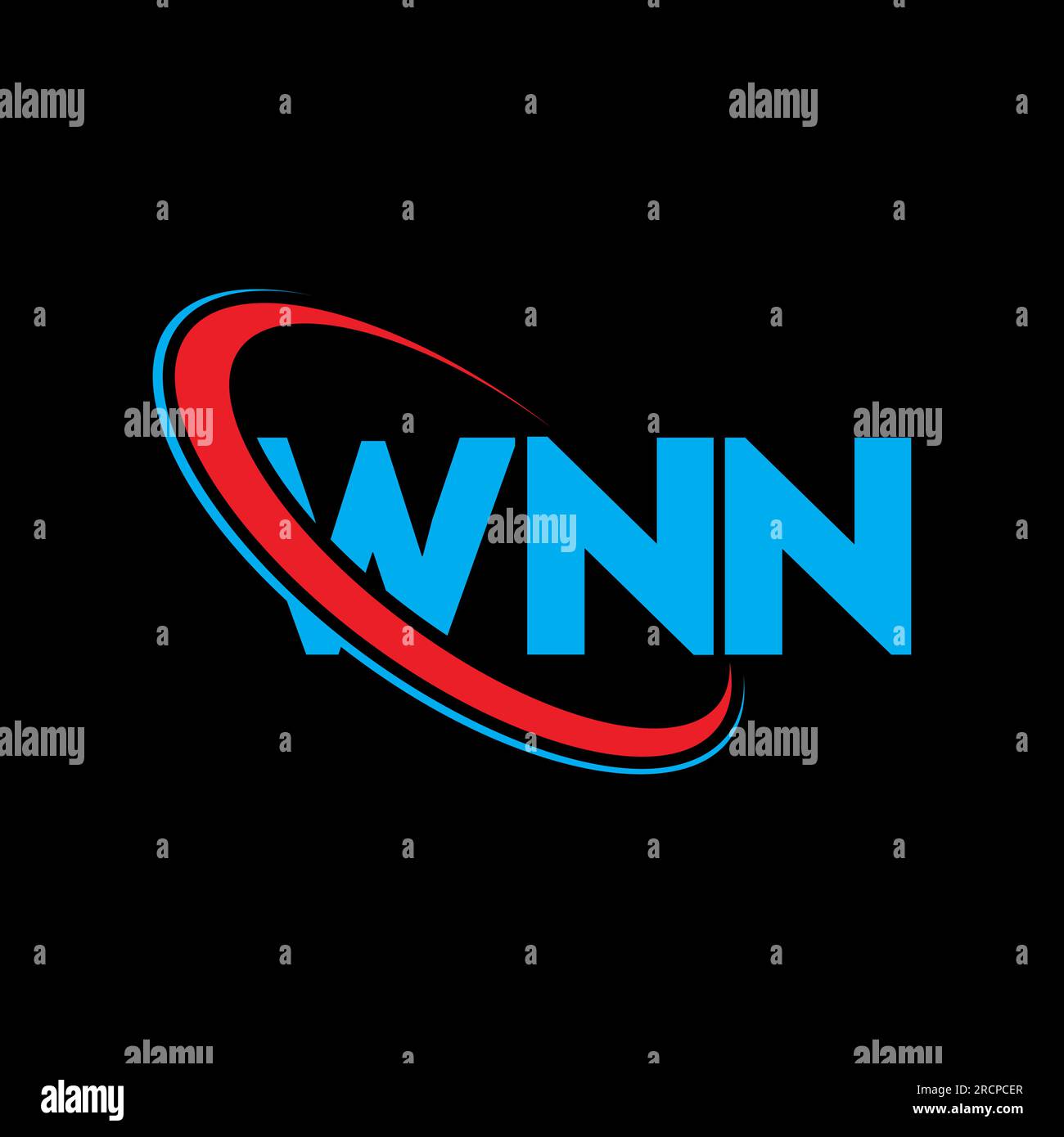 WNN logo. WNN letter. WNN letter logo design. Initials WNN logo linked ...