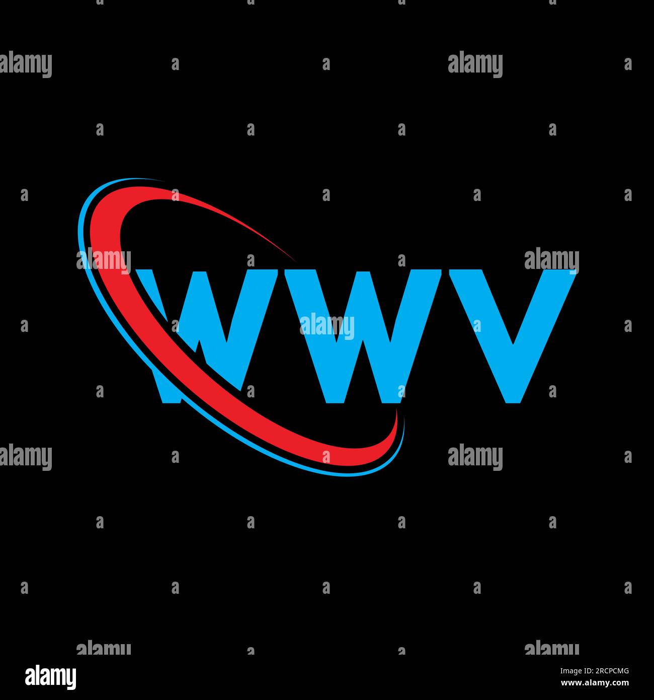WWV logo. WWV letter. WWV letter logo design. Initials WWV logo linked ...