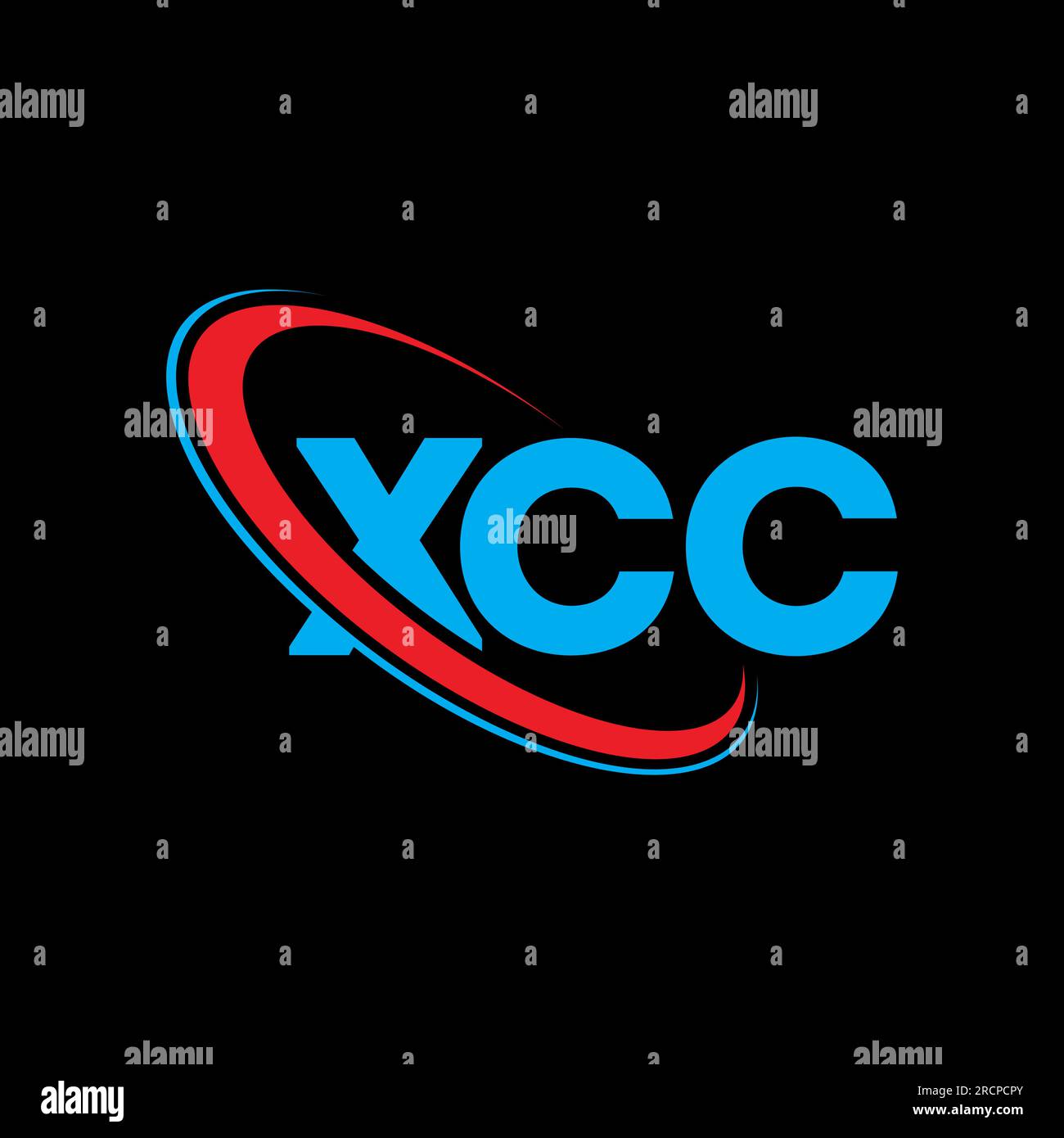 XCC logo. XCC letter. XCC letter logo design. Initials XCC logo linked ...