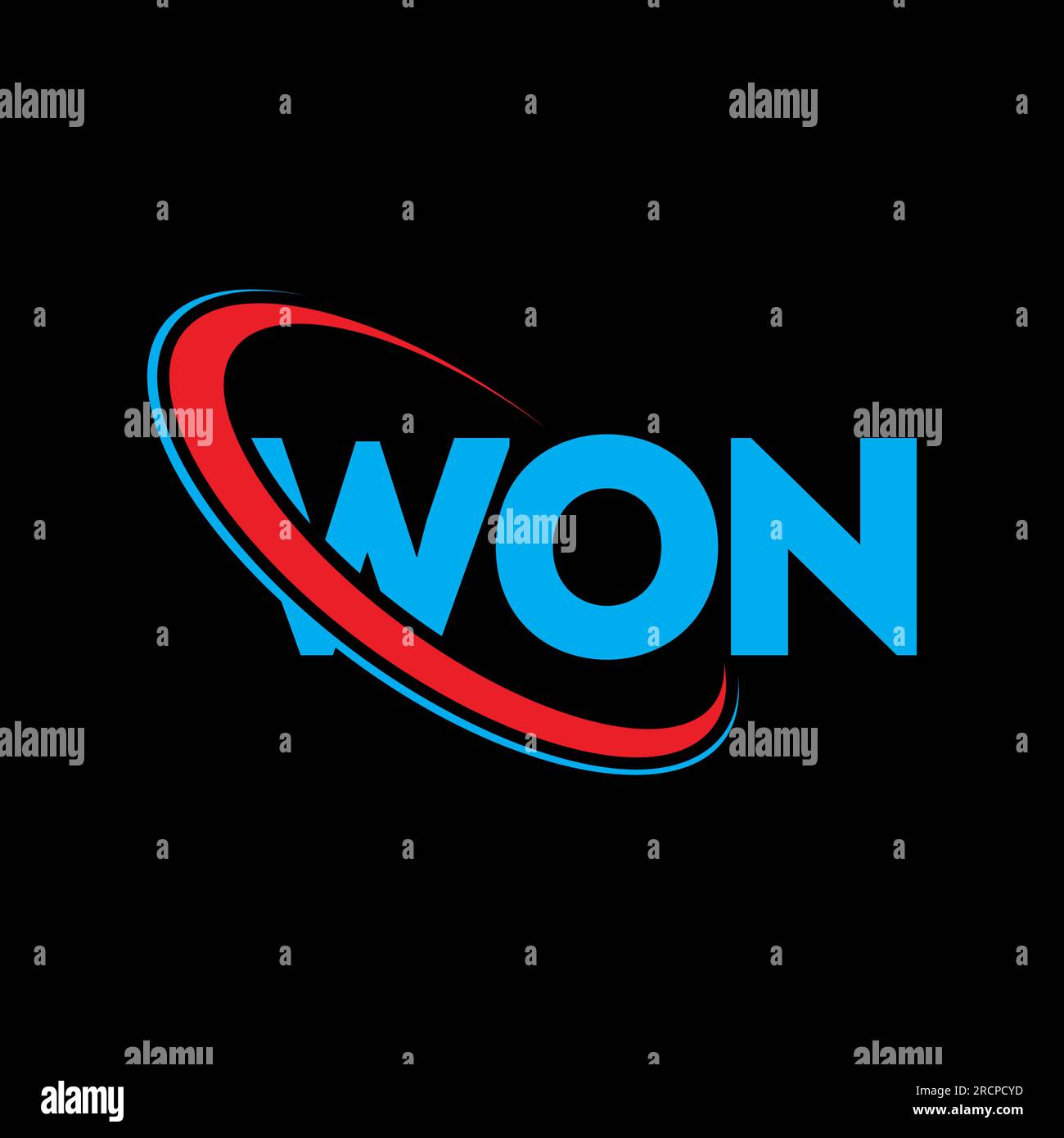 WON logo. WON letter. WON letter logo design. Initials WON logo linked ...