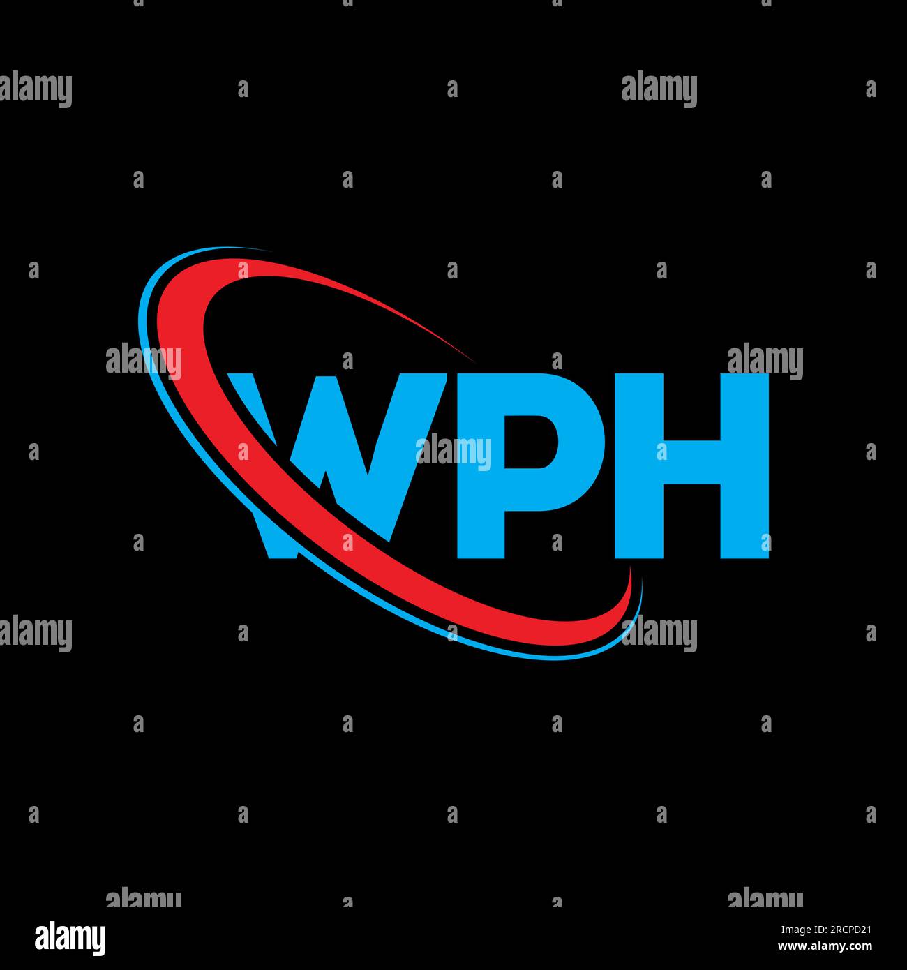 WPH logo. WPH letter. WPH letter logo design. Initials WPH logo linked ...