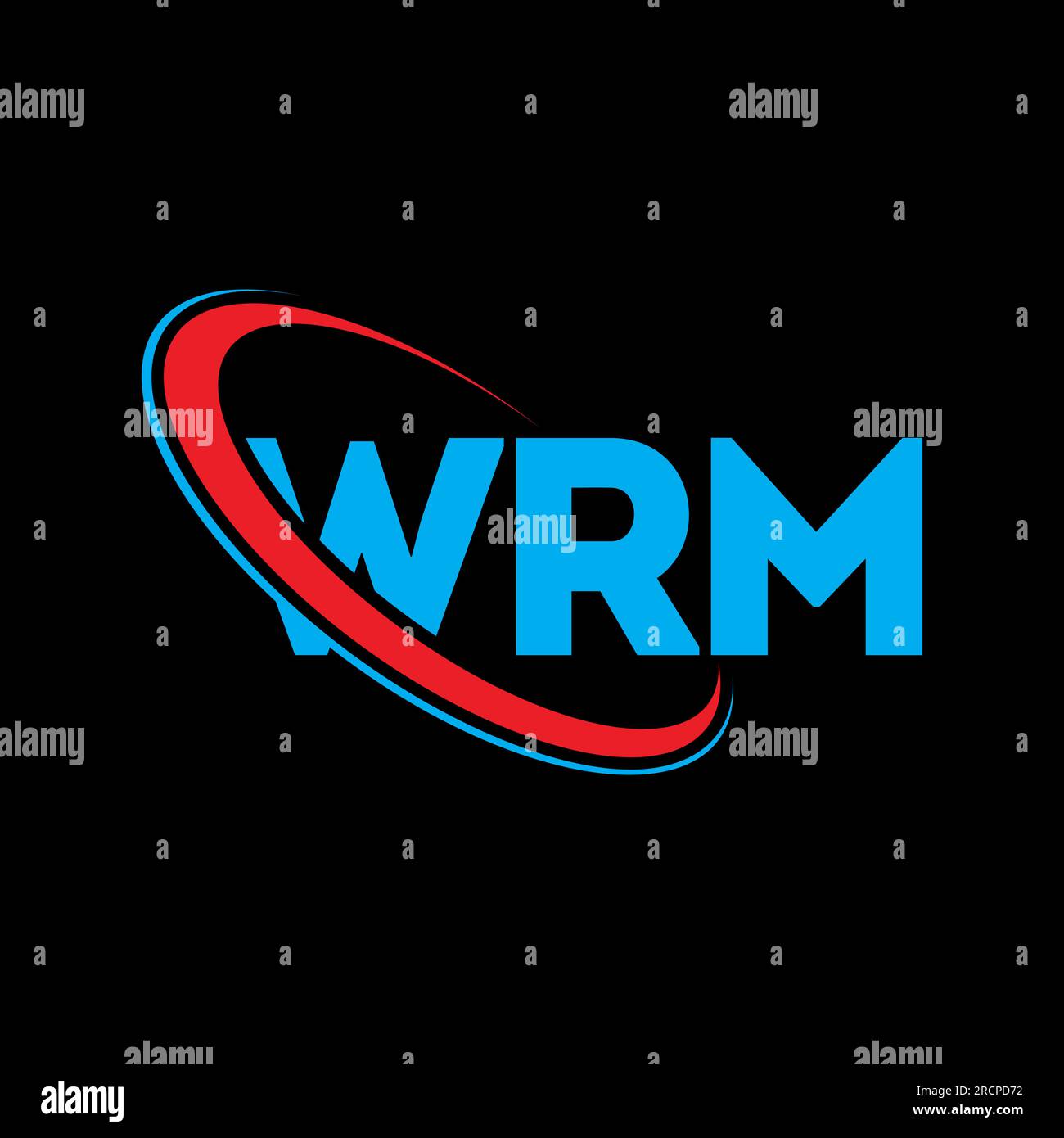 WRM logo. WRM letter. WRM letter logo design. Initials WRM logo linked ...
