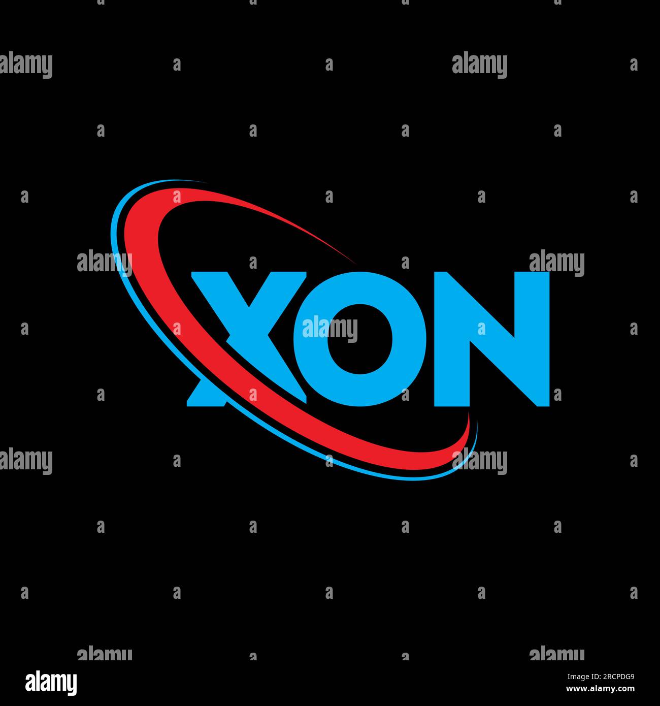 Xon logo design hi-res stock photography and images - Alamy