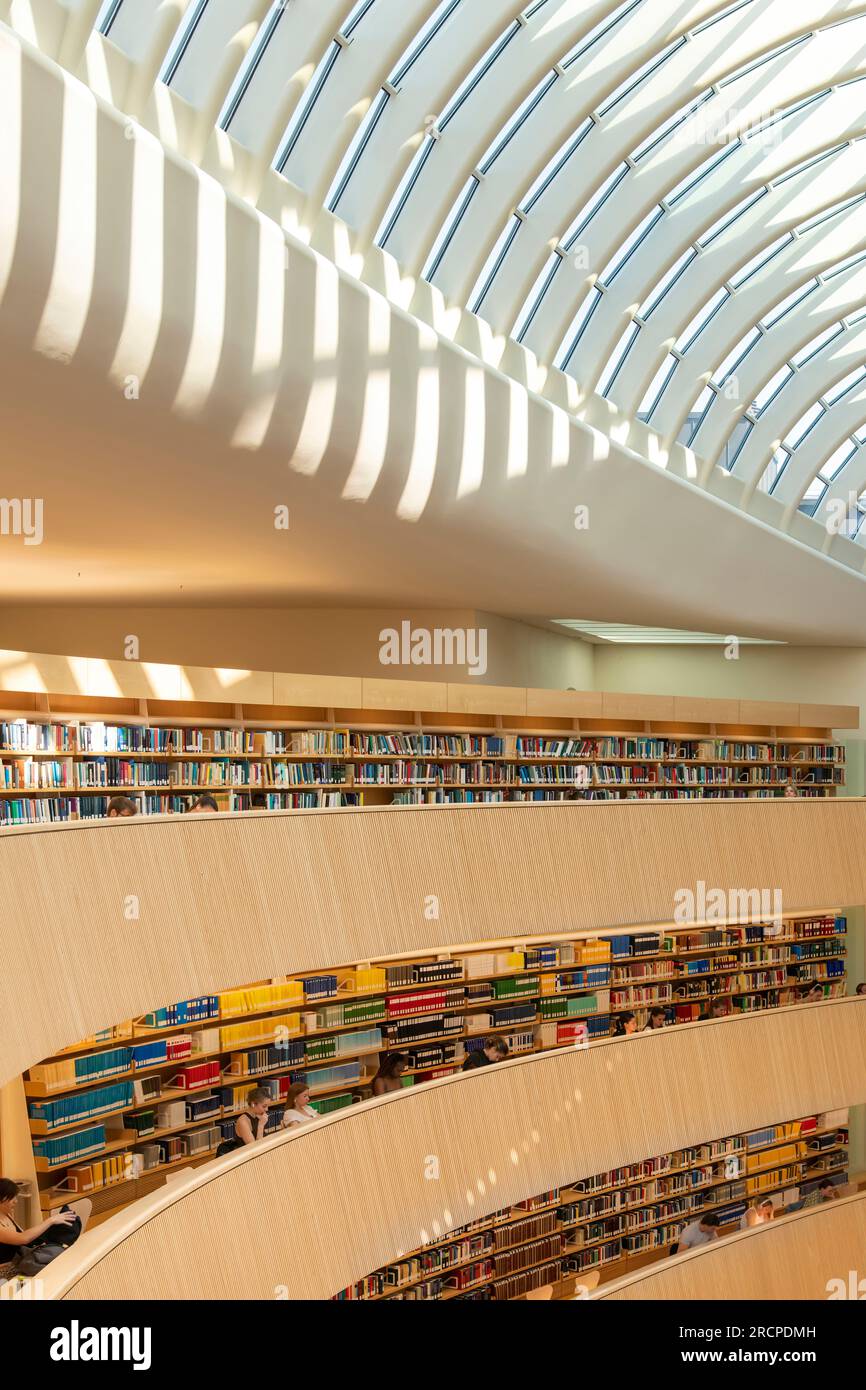 Zurich, Switzerland-May 27, 2023; Students of The University of Zurich ...